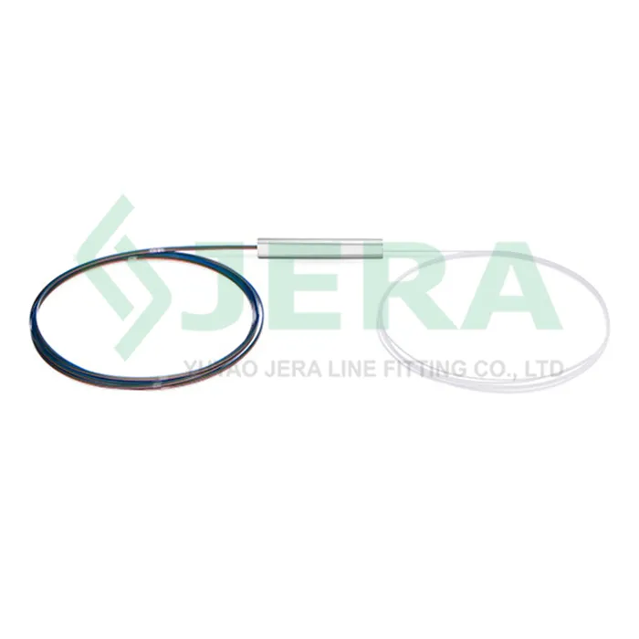 Bare steel tube PLC splitter 1×4
